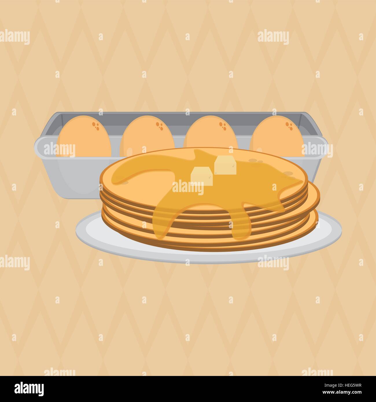 Breakfast design , Vector illustration Stock Vector Image & Art - Alamy
