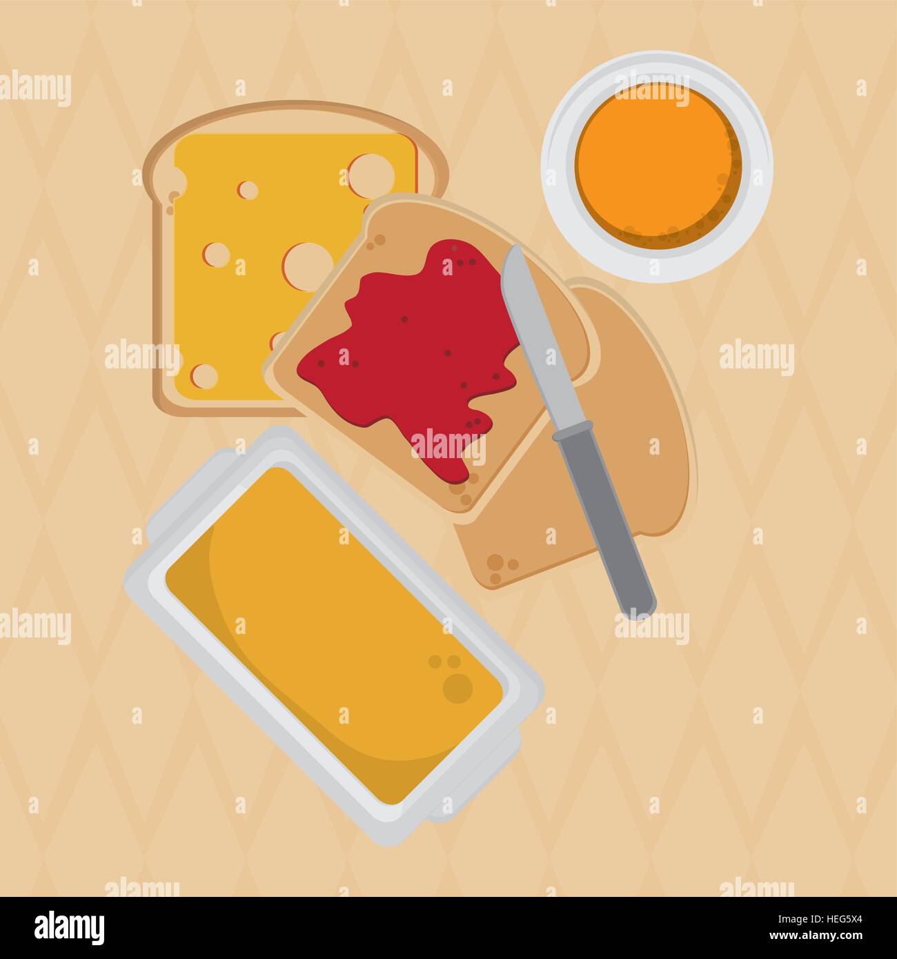 Breakfast design , Vector illustration Stock Vector Image & Art - Alamy