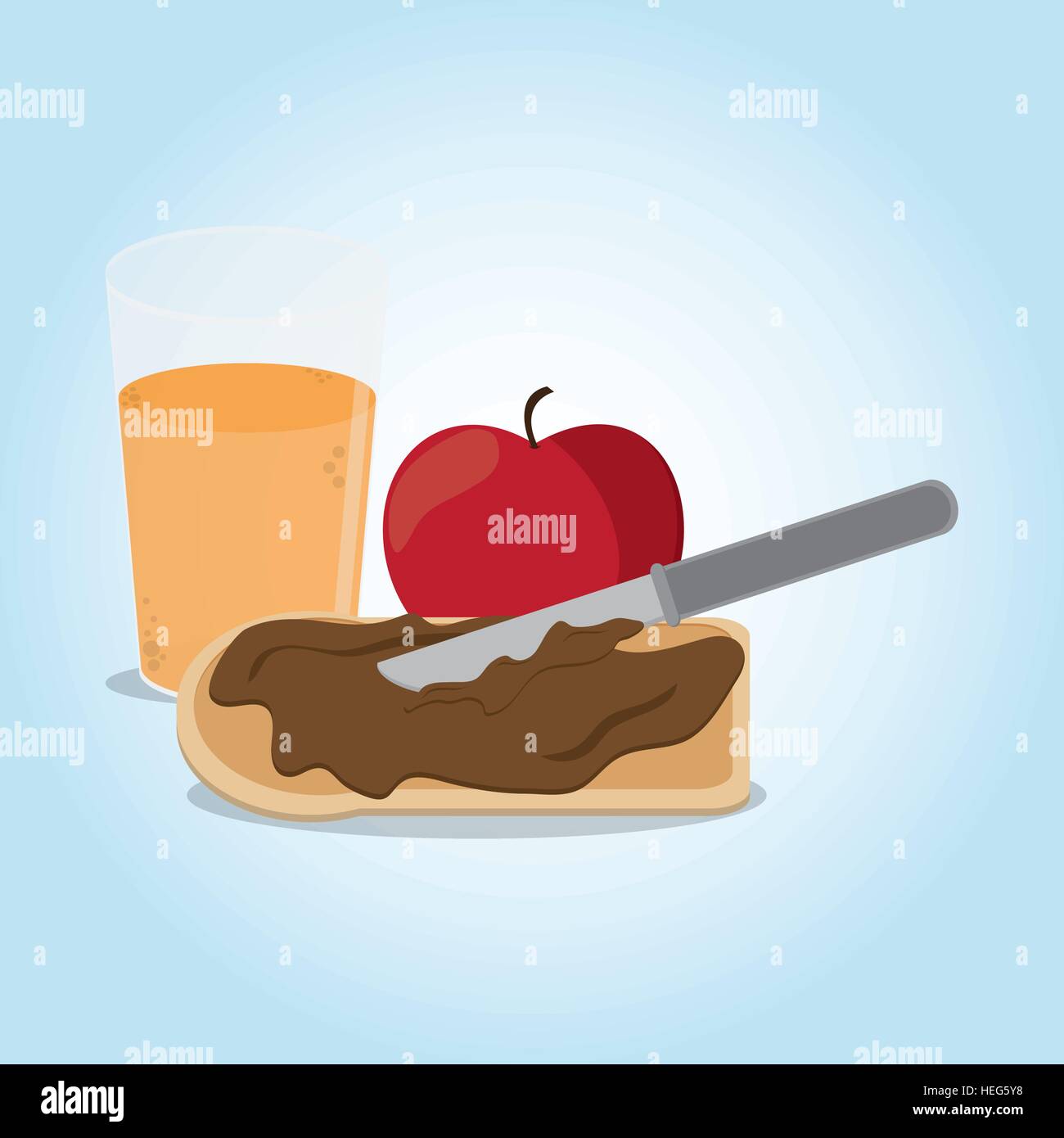 Breakfast design , Vector illustration Stock Vector Image & Art - Alamy