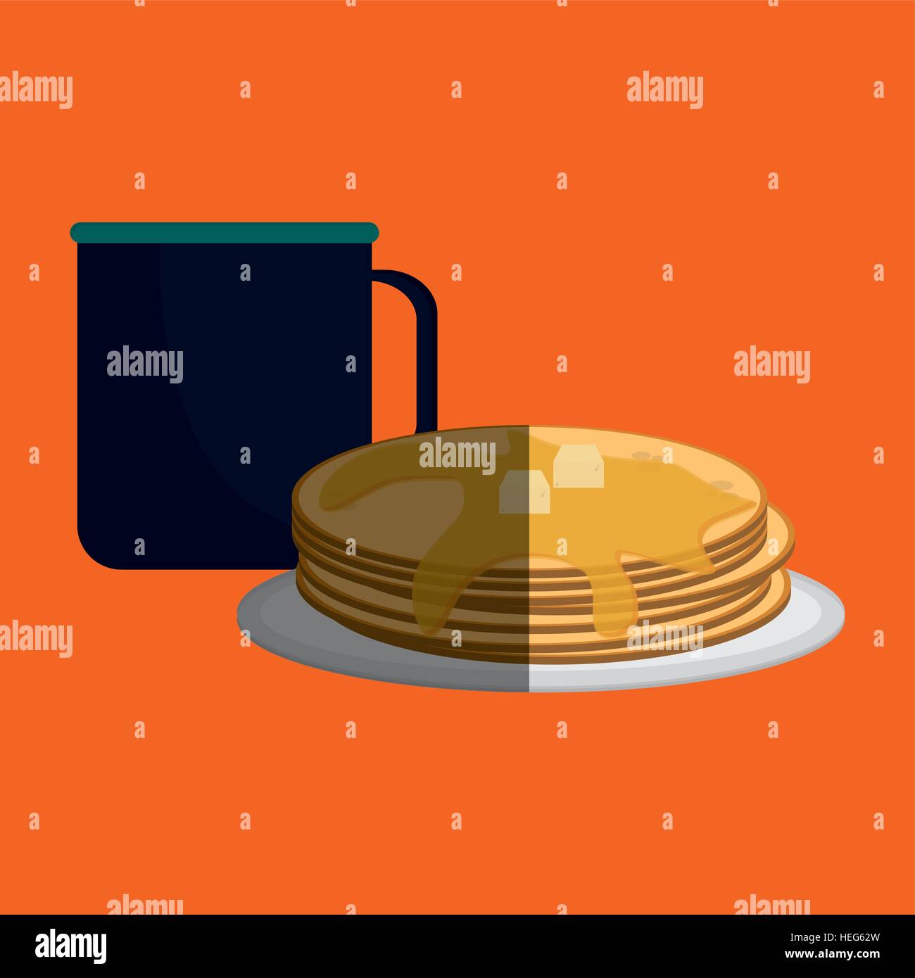 Breakfast design , vector illustration Stock Vector Image & Art - Alamy