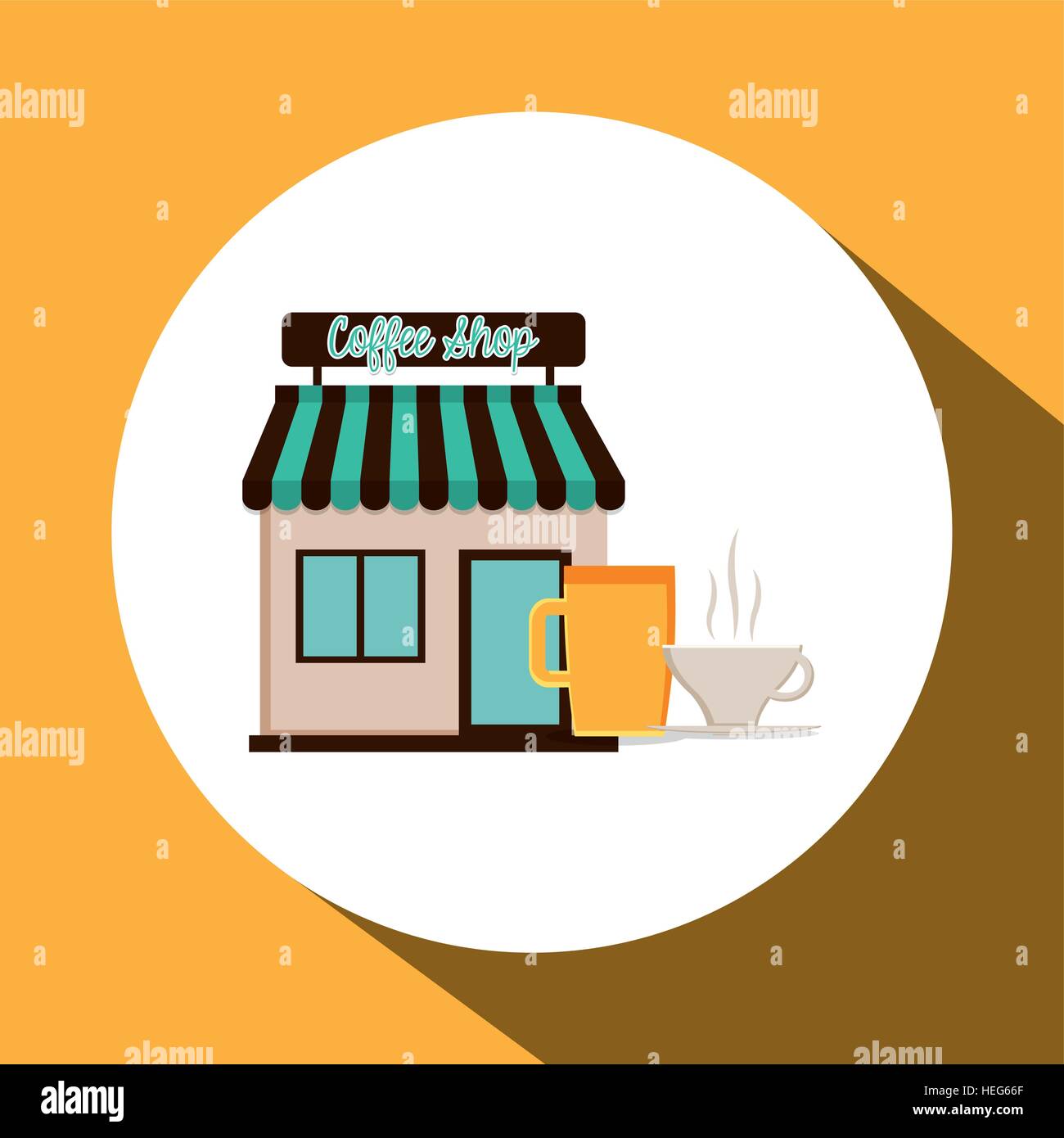 Coffee shop design , vector illustration Stock Vector Image & Art - Alamy