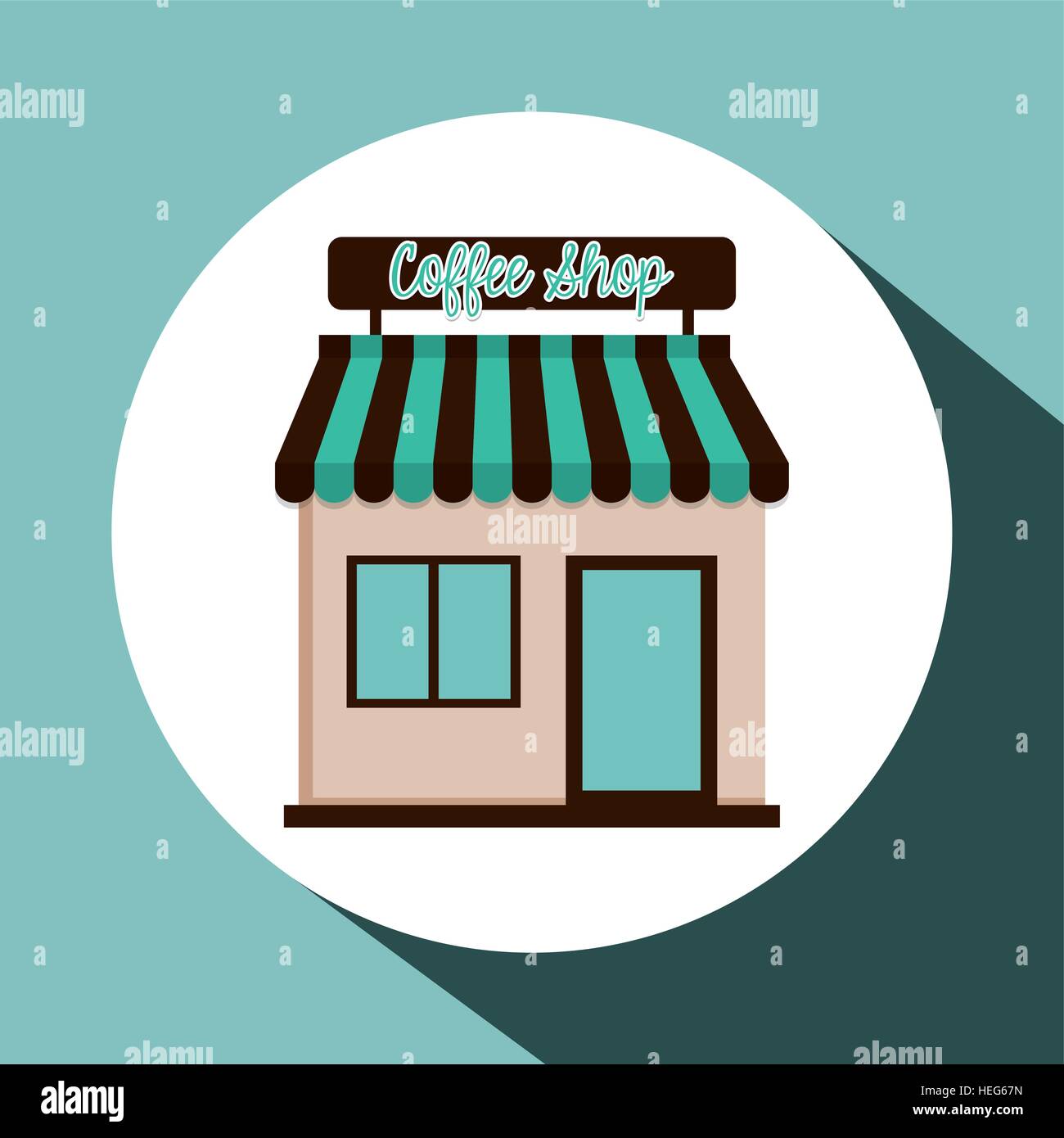 Coffee shop design , vector illustration Stock Vector Image & Art - Alamy