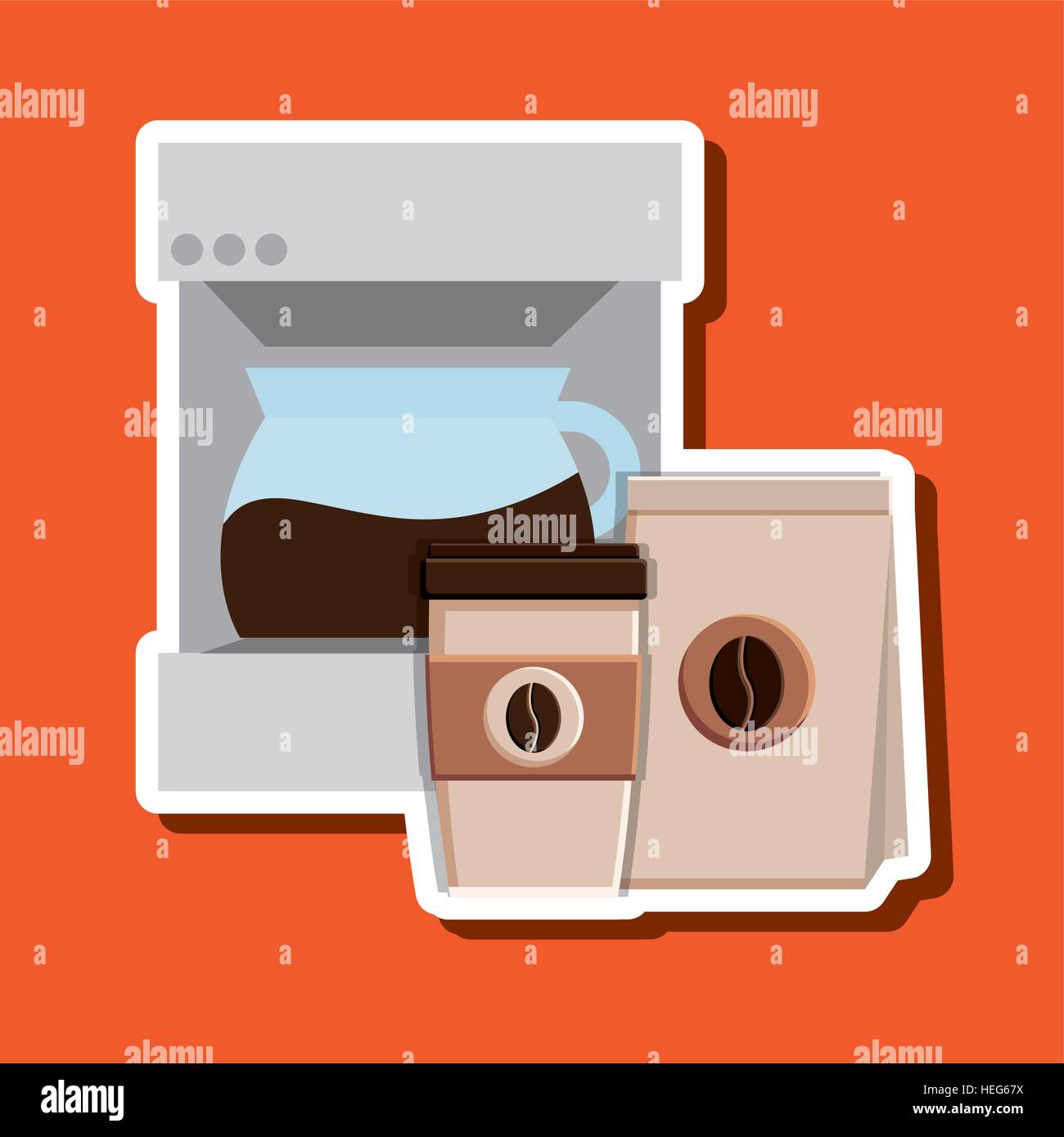Coffee shop design , vector illustration Stock Vector Image & Art - Alamy