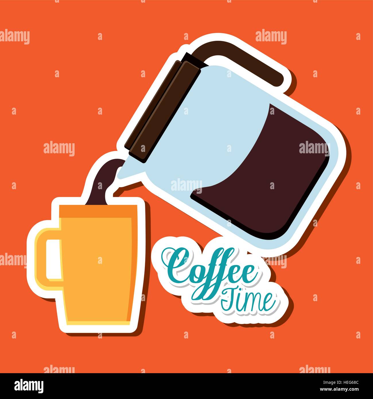Coffee shop design , vector illustration Stock Vector Image & Art - Alamy