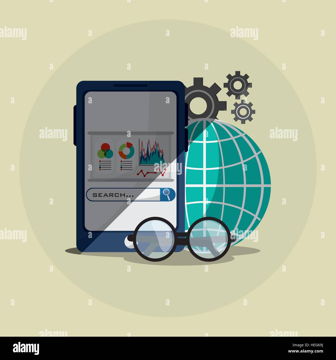Responsive web design, vector illustration Stock Vector Image & Art - Alamy