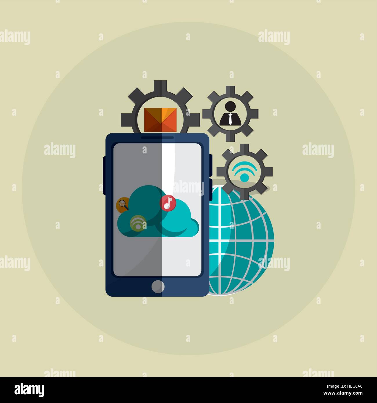 Responsive web design, vector illustration Stock Vector Image & Art - Alamy