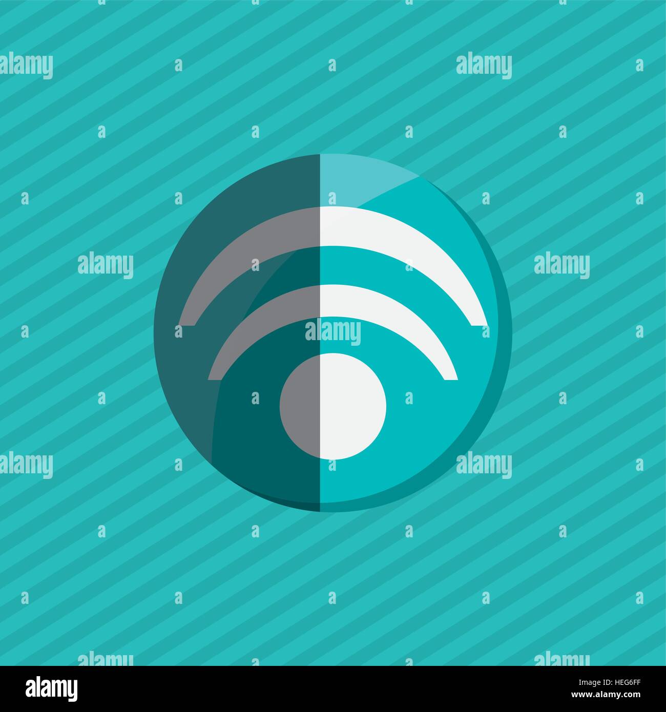 Wifi design, vector illustration Stock Vector Image & Art - Alamy