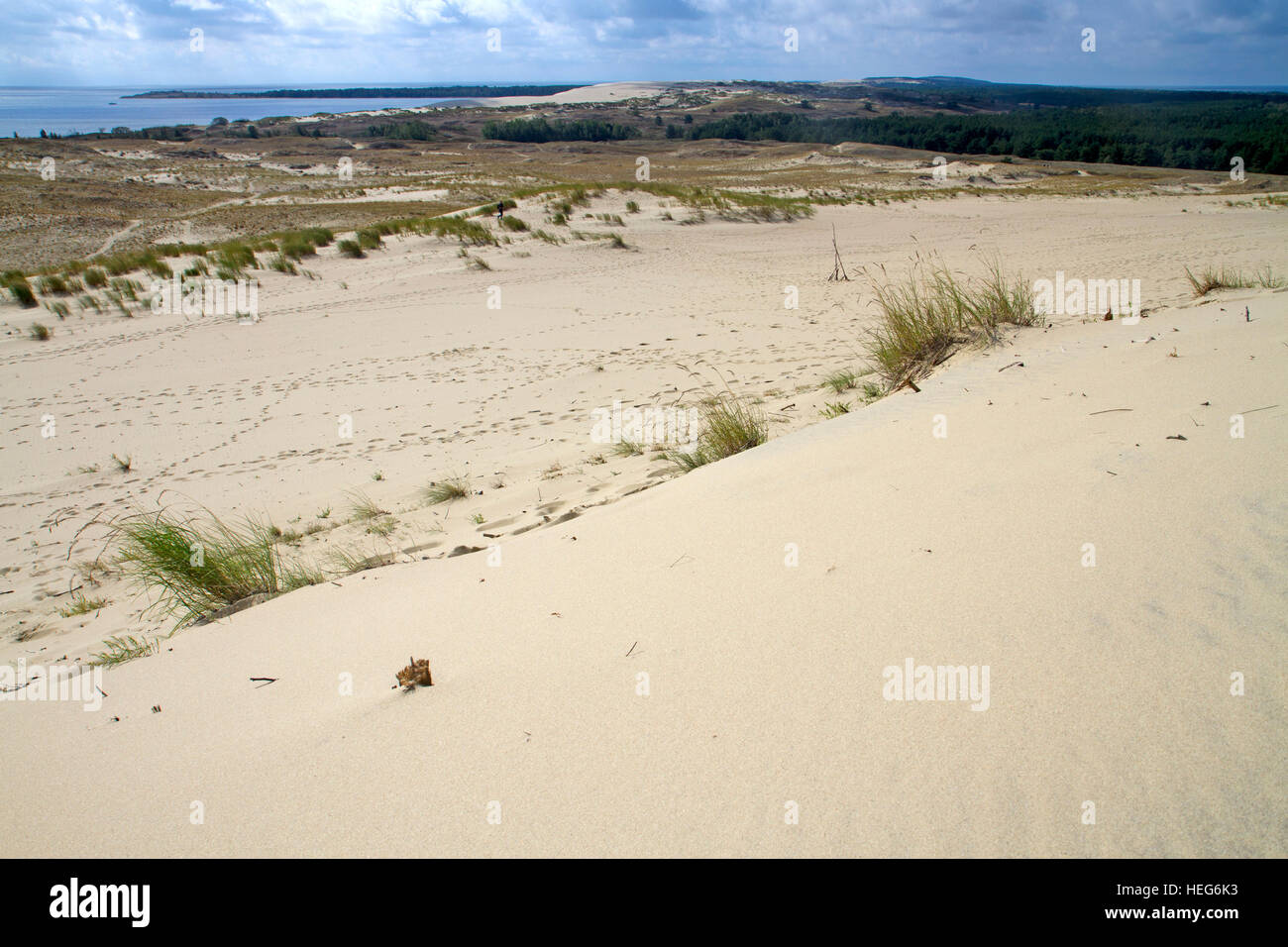 Parnidis Dune on the Curonian Spit Stock Photo - Alamy