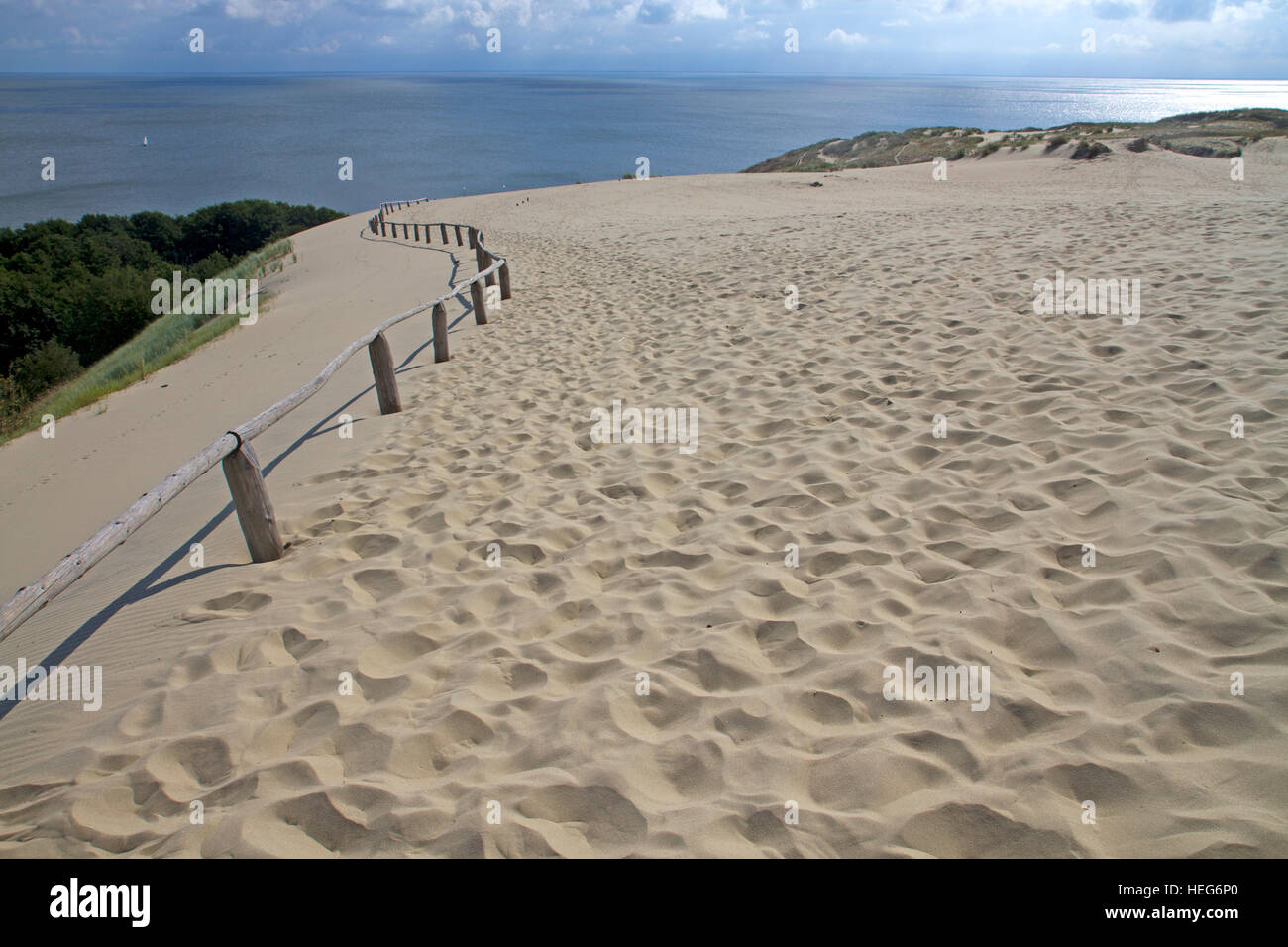 Parnidis Dune on the Curonian Spit Stock Photo - Alamy