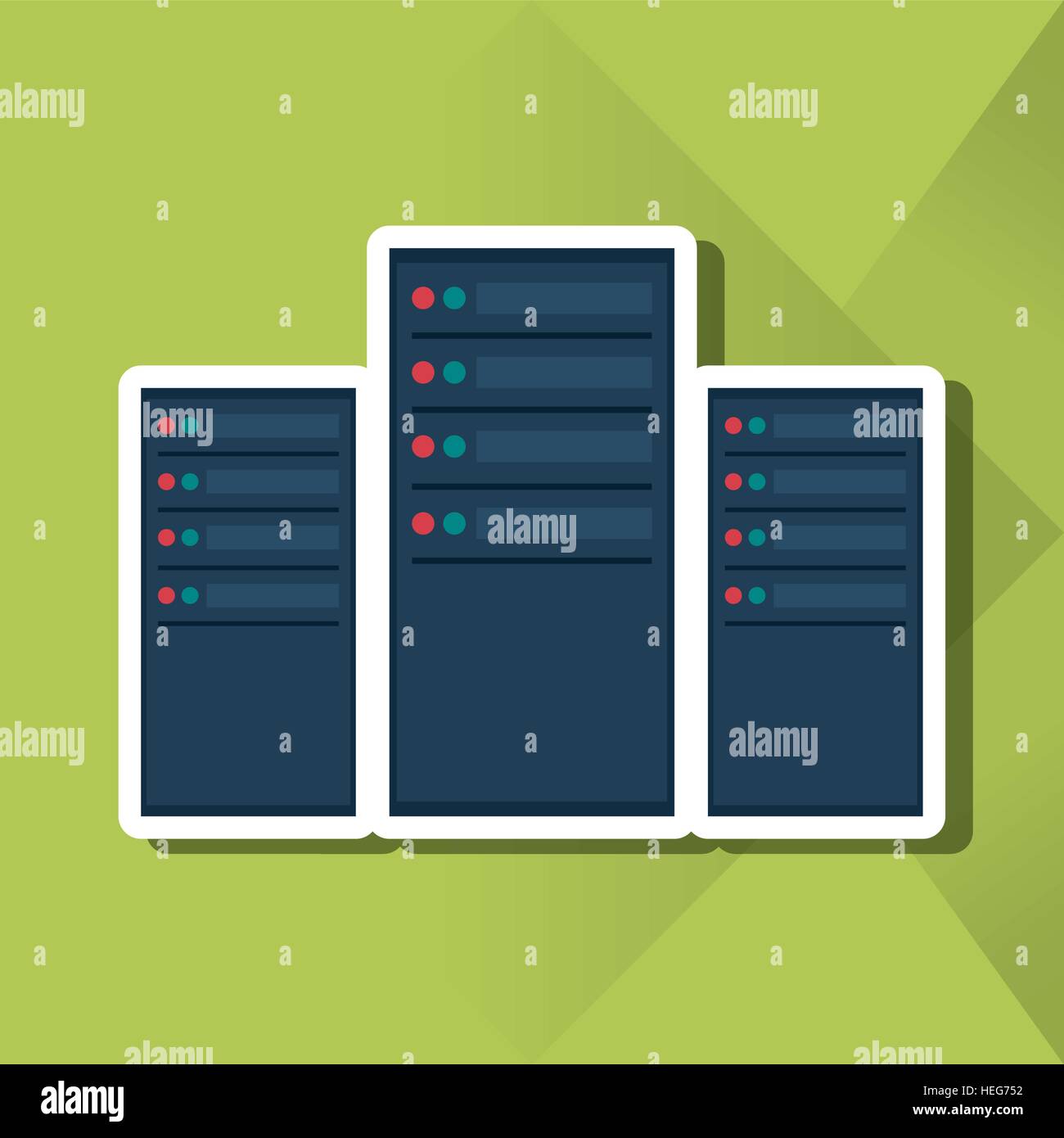 Data center icon design, vector illustration Stock Vector Image & Art ...