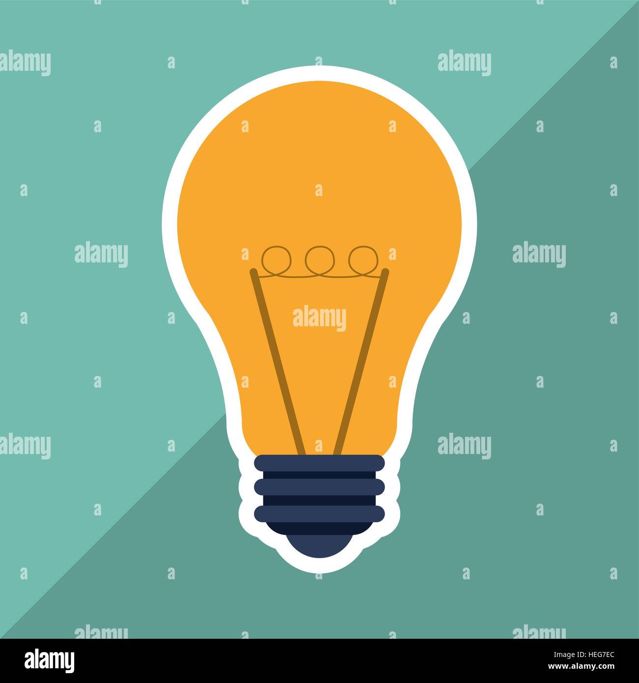 light bulb icon design Stock Vector Image & Art - Alamy