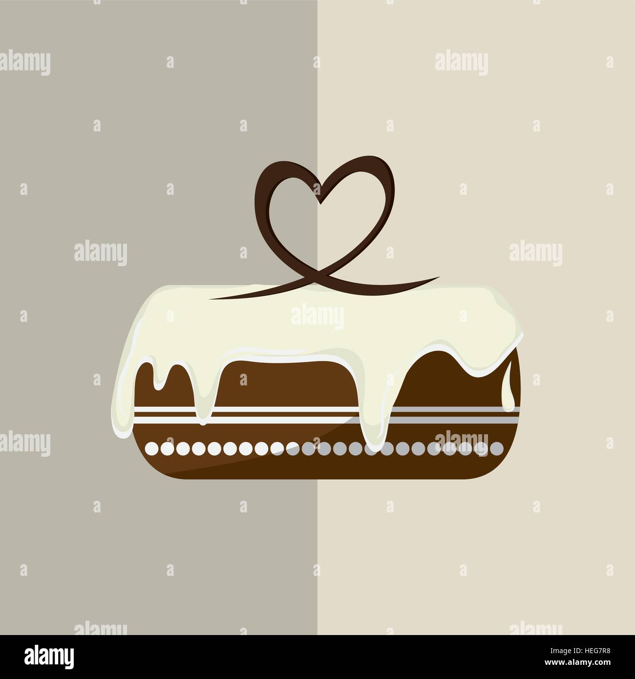 Cake icon design Stock Vector Image & Art - Alamy