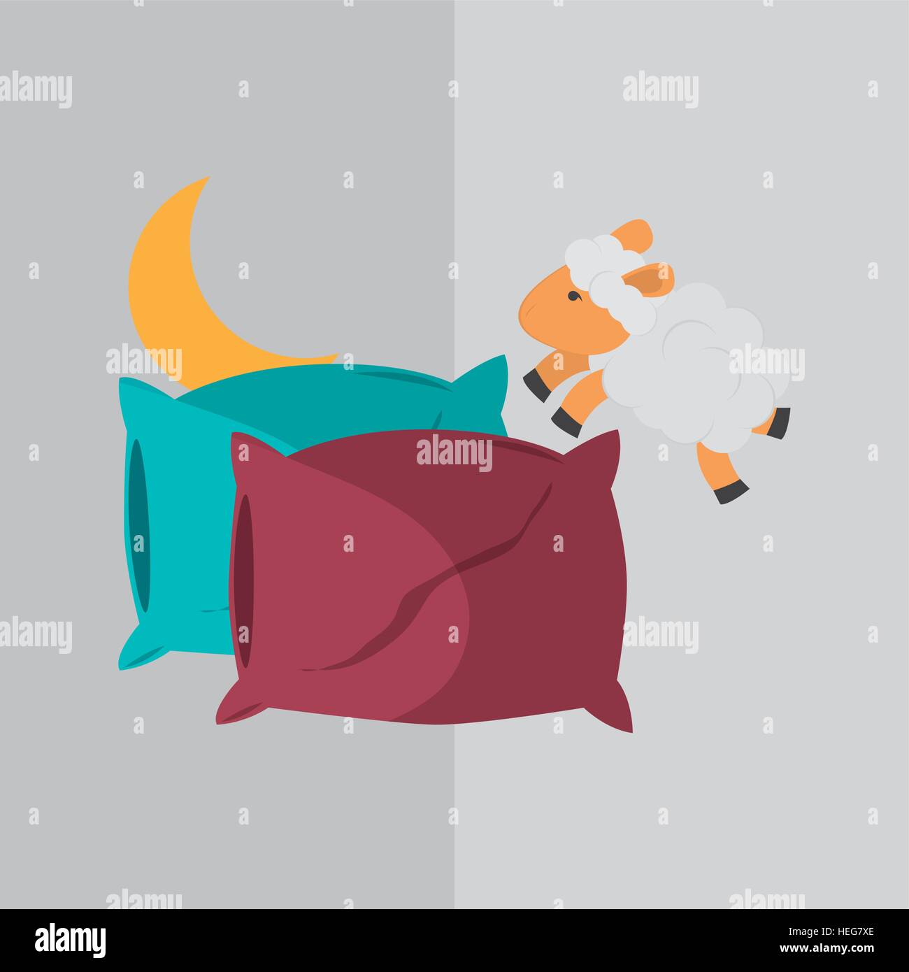 Resting and sleep design Stock Vector Image & Art - Alamy
