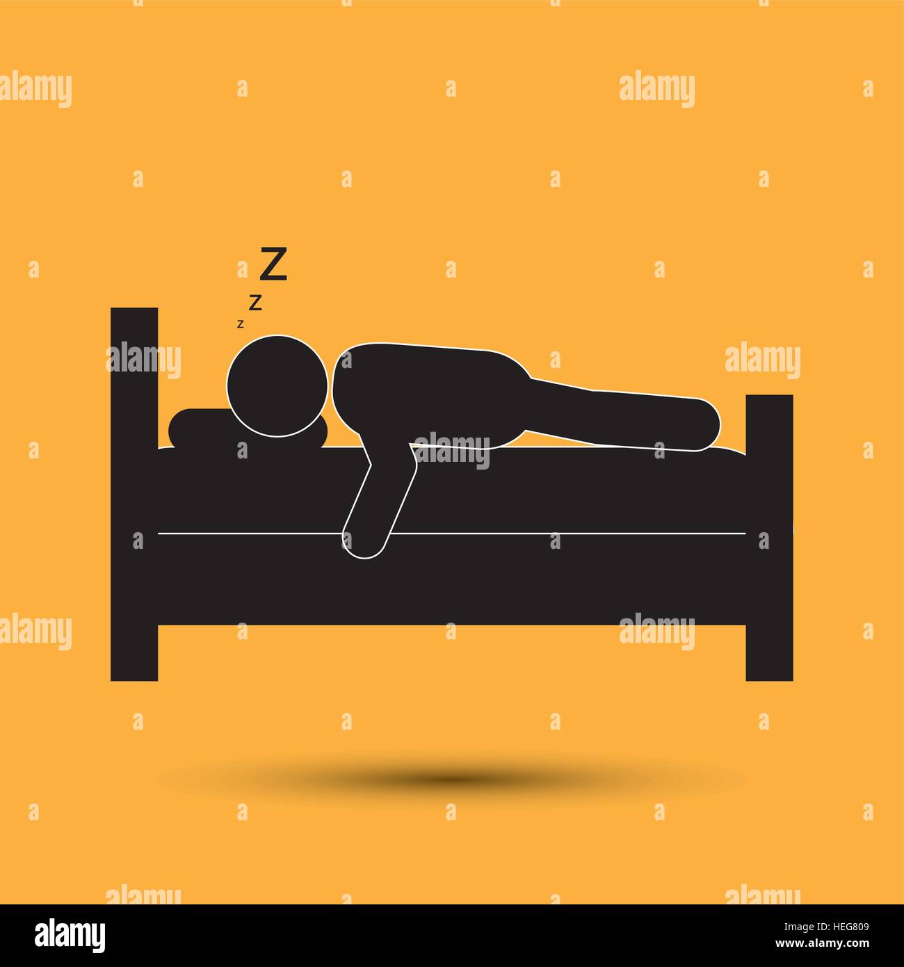 Resting and sleep design Stock Vector Image & Art - Alamy