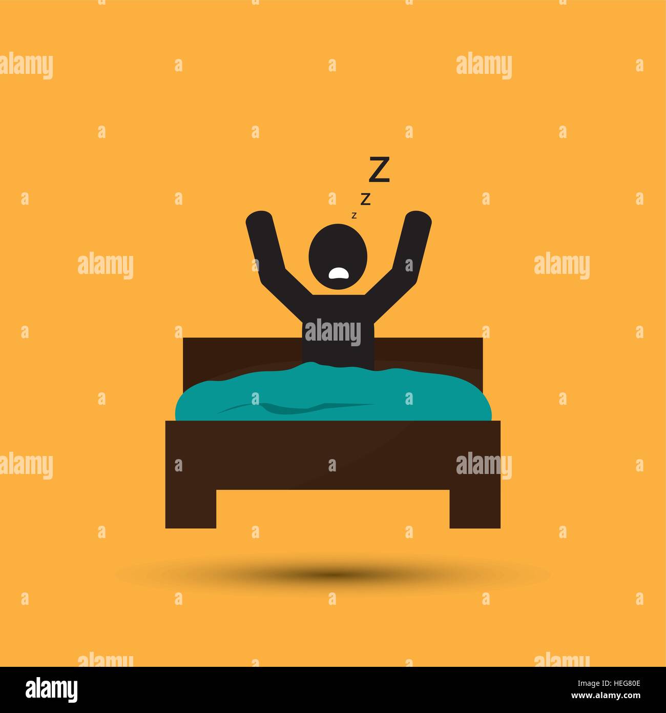 Resting and sleep design Stock Vector Image & Art - Alamy