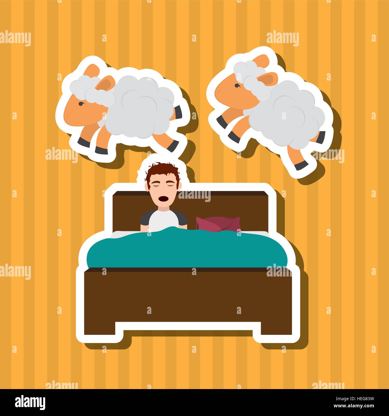 Resting and sleep design , vector illustration Stock Vector Image & Art ...