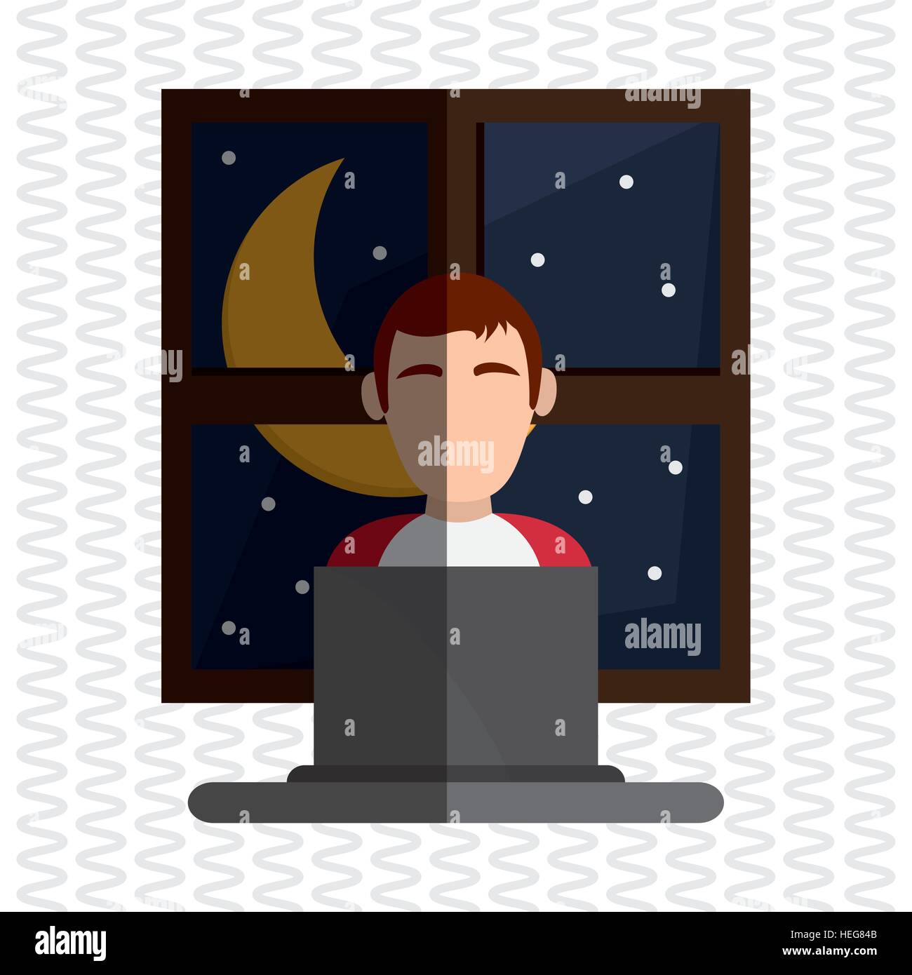 Resting and sleep design , vector illustration Stock Vector Image & Art ...