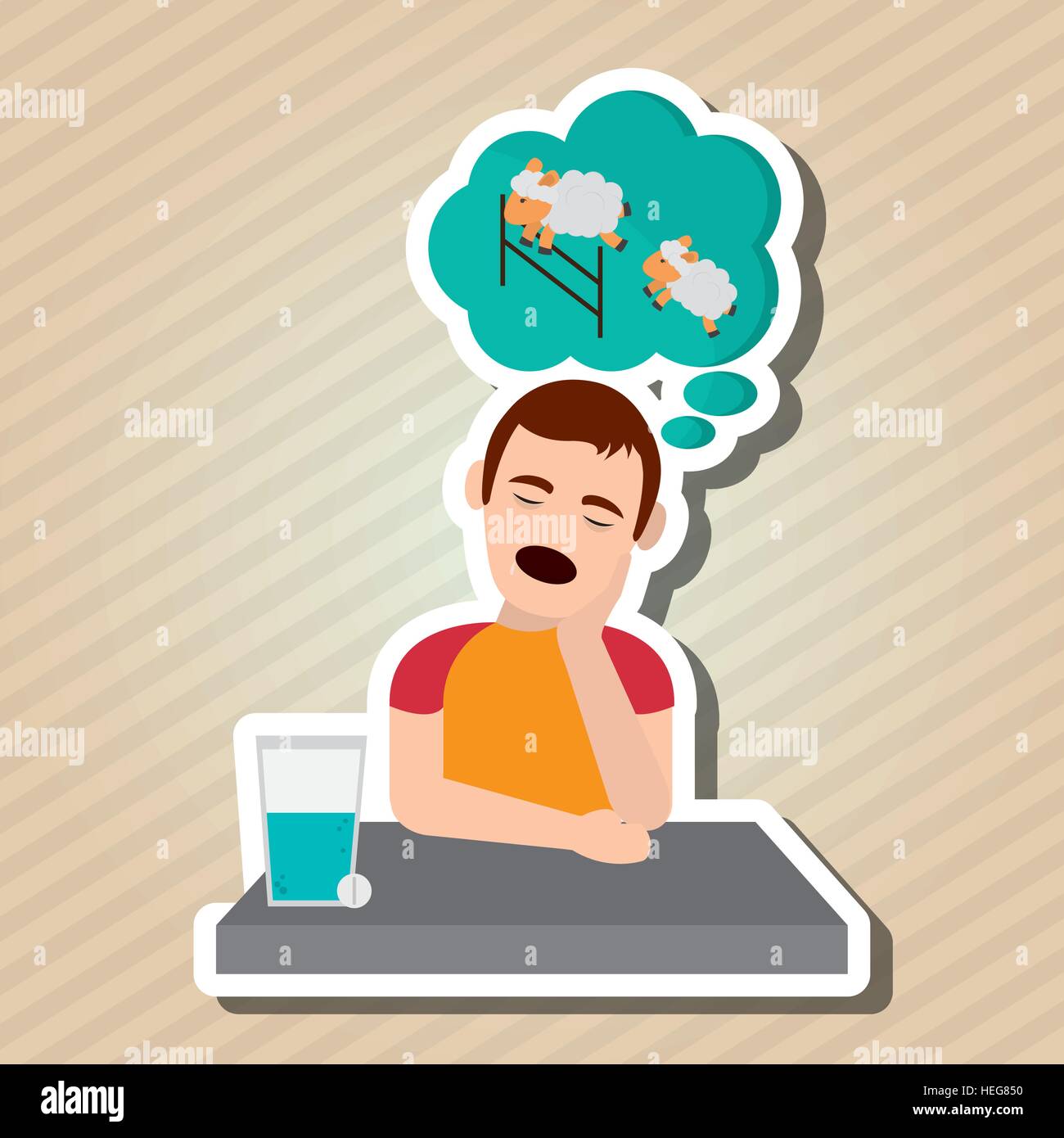Resting and sleep design , vector illustration Stock Vector Image & Art ...