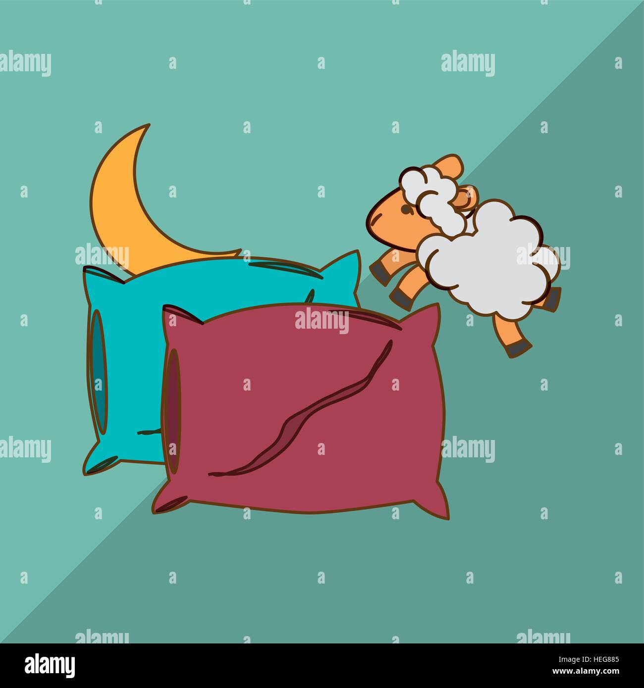 Resting and sleep design Stock Vector Image & Art - Alamy