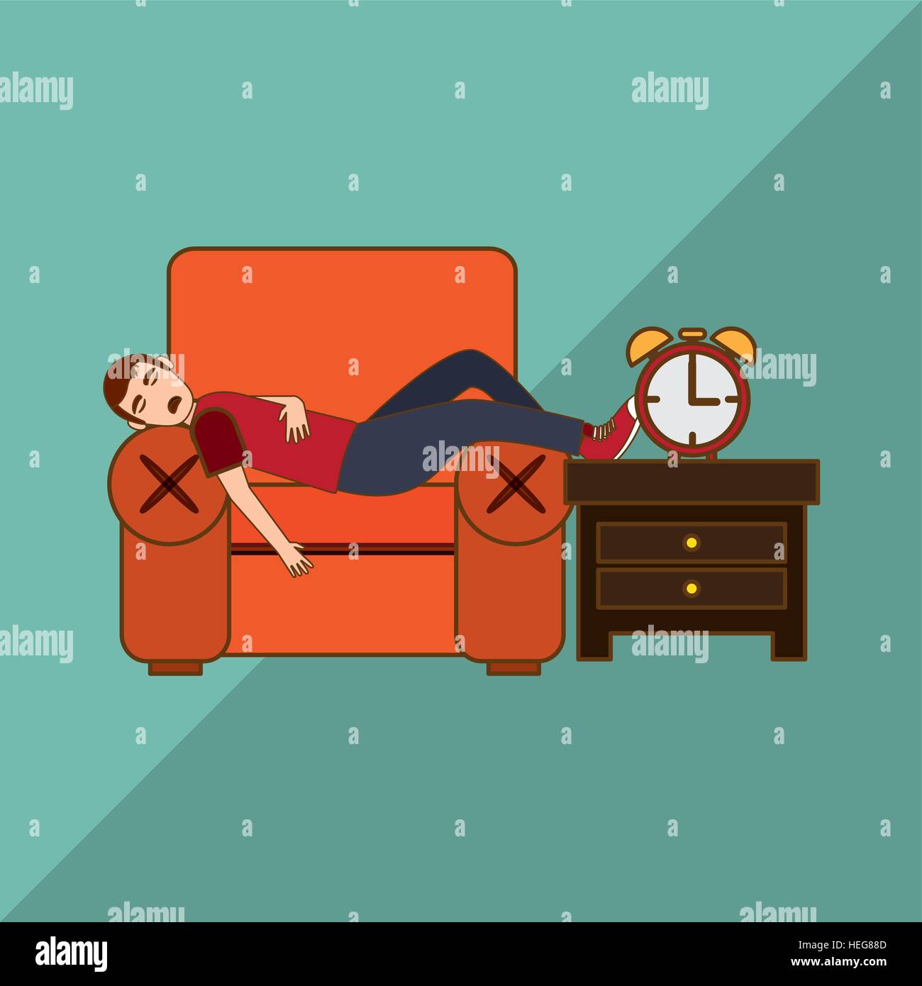 Resting and sleep design Stock Vector Image & Art - Alamy