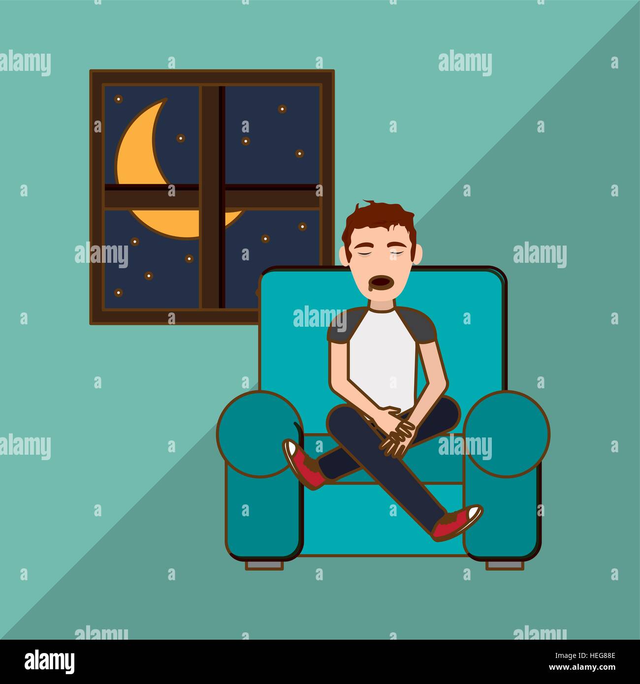 Resting and sleep design Stock Vector Image & Art - Alamy