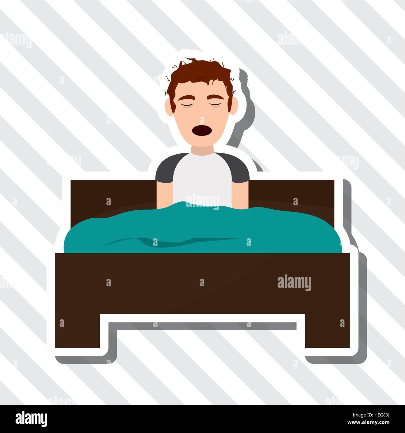 Resting and sleep design Stock Vector Image & Art - Alamy
