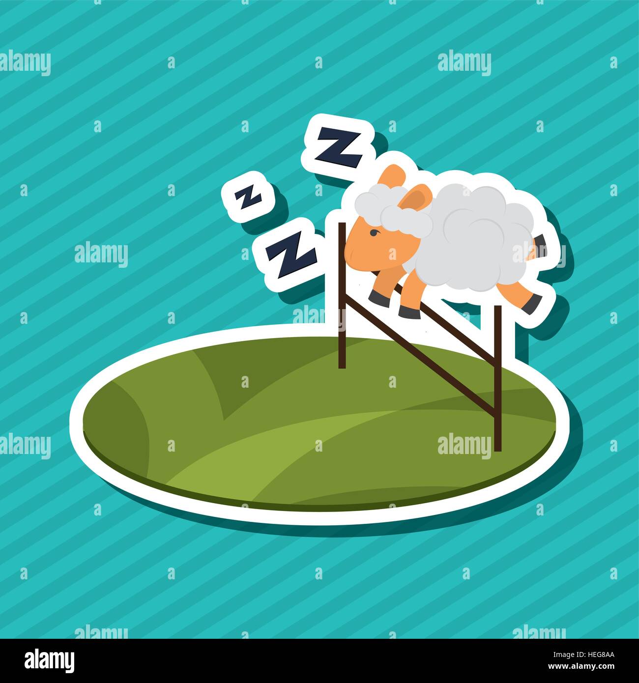 Resting and sleep design Stock Vector Image & Art - Alamy