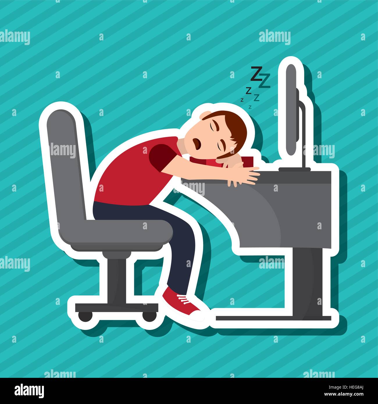 Resting and sleep design Stock Vector Image & Art - Alamy
