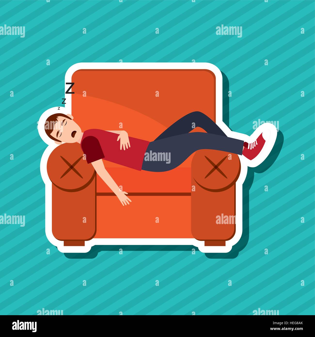Resting and sleep design Stock Vector Image & Art - Alamy