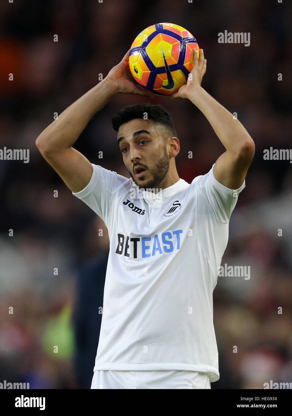 Swansea City's Neil Taylor Stock Photo - Alamy