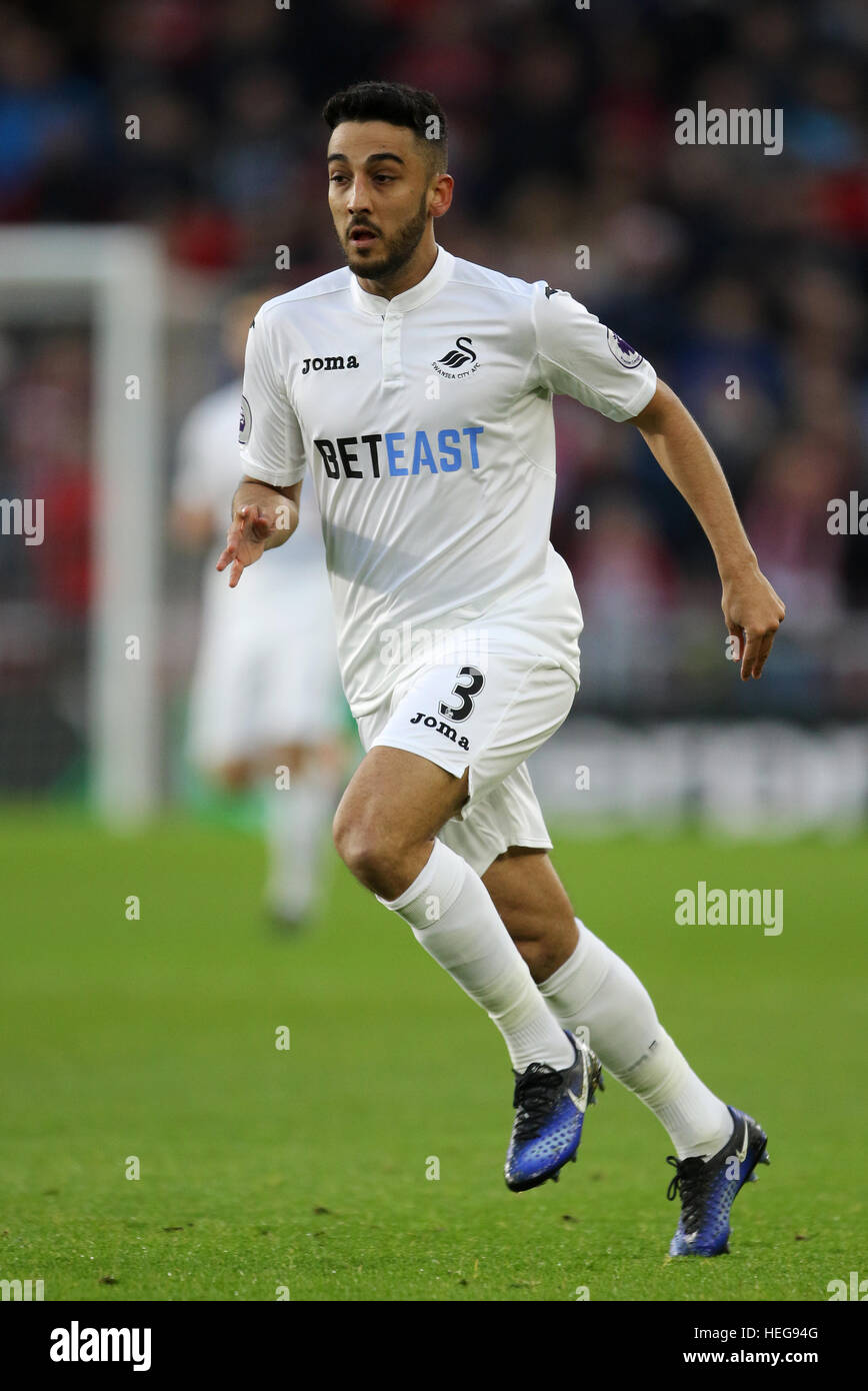 Swansea citys neil taylor hi-res stock photography and images - Alamy