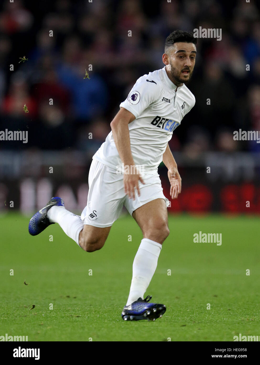 Swansea City's Neil Taylor Stock Photo - Alamy
