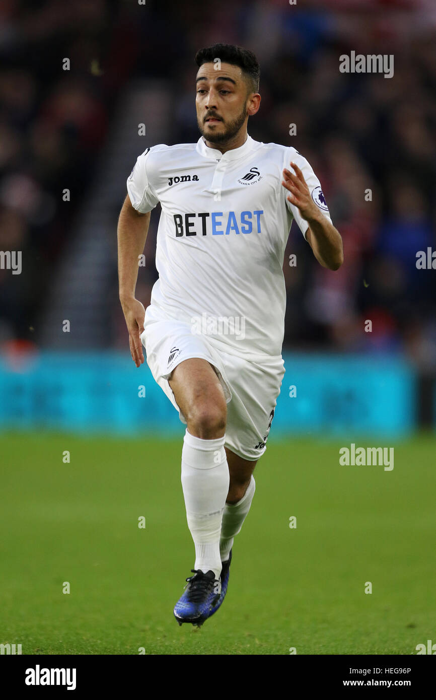 Swansea citys neil taylor hi-res stock photography and images - Alamy