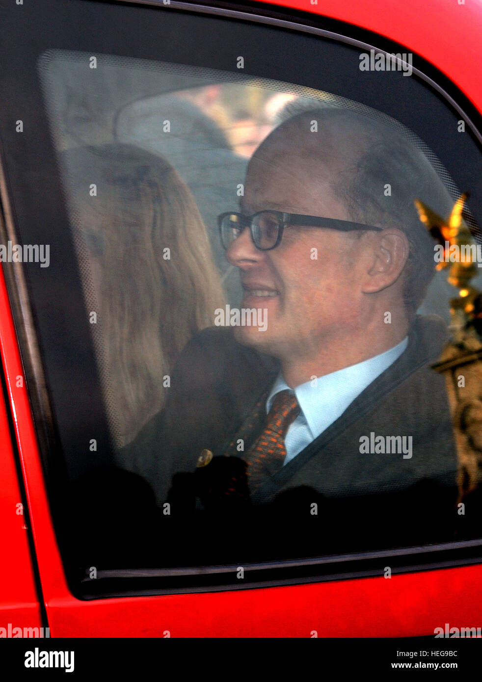 Lord Nicholas Windsor, son of the Duke and Duchess of Kent, arriving ...