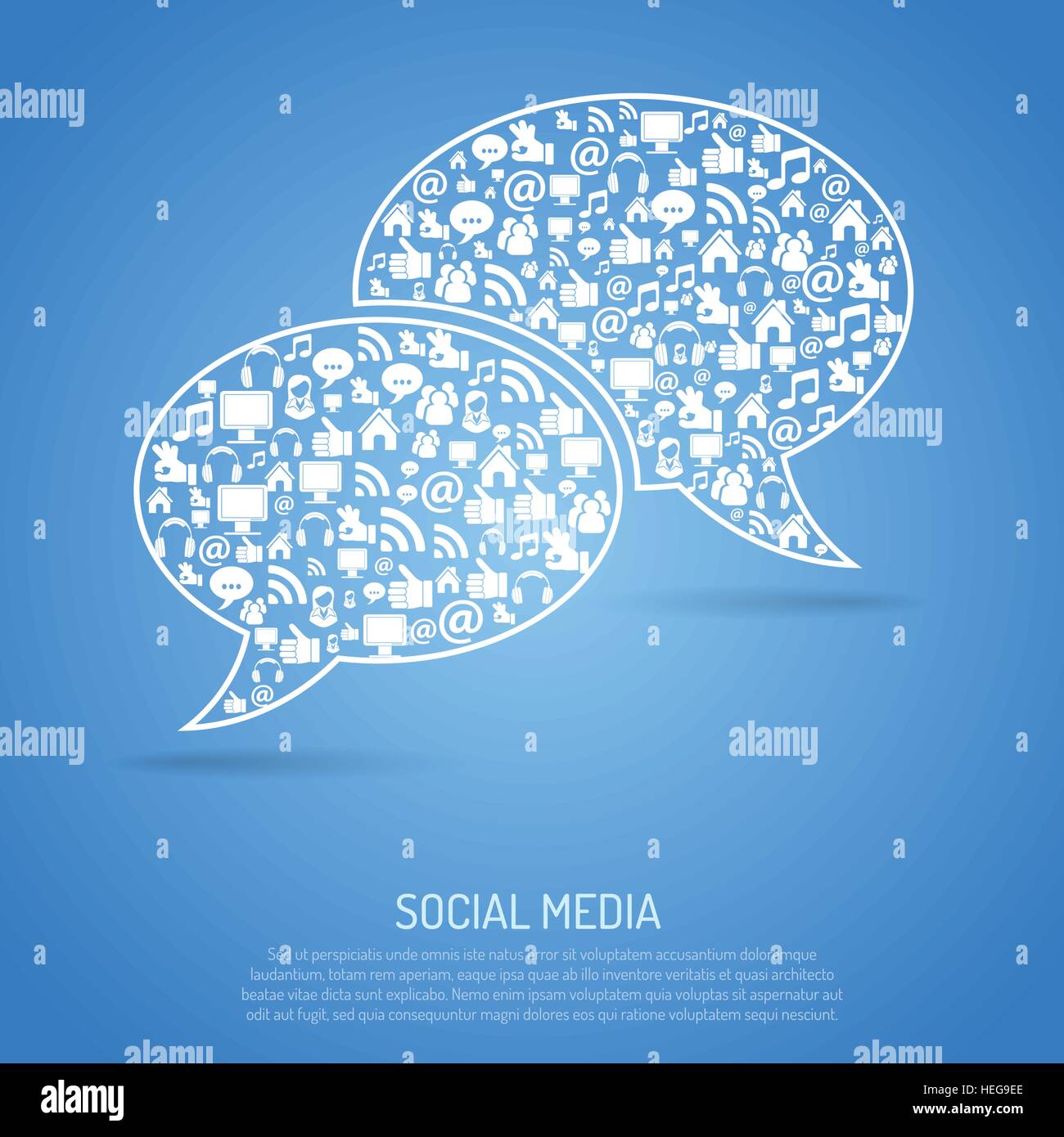 Society for media Stock Vector Images - Alamy