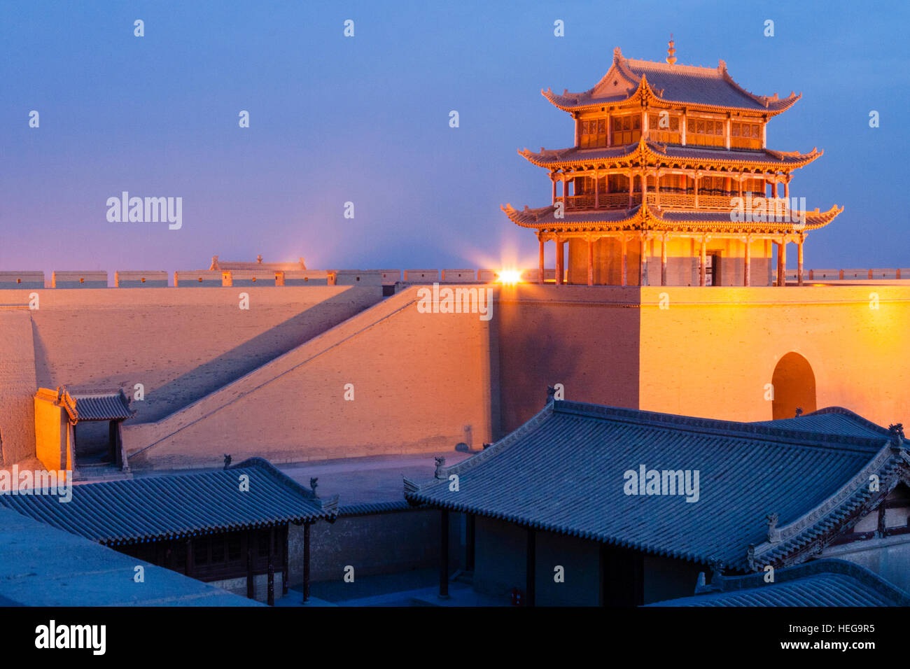 Jiayu pass fort hi-res stock photography and images - Alamy