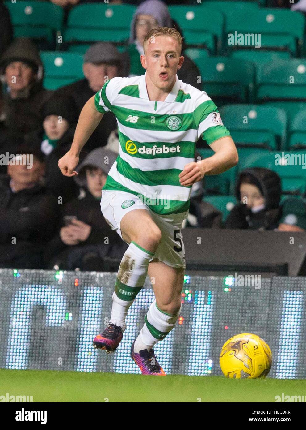 Celtic Calvin Miller making debut during the Ladbrokes Scottish ...