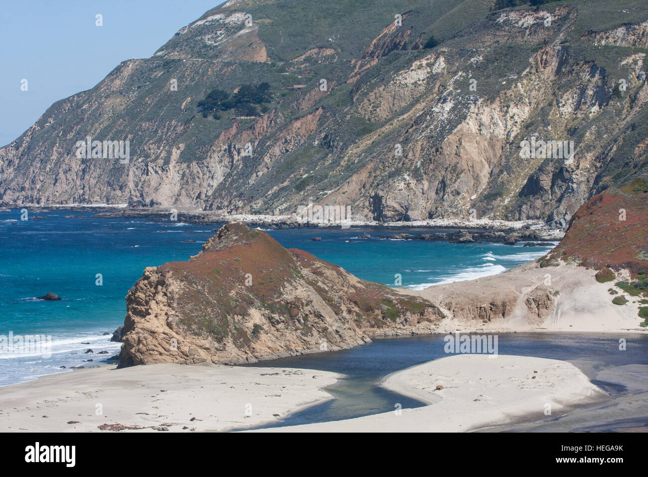 Big Sur ocean view from National Highway 1,Pacific Coast Highway,PCH ...