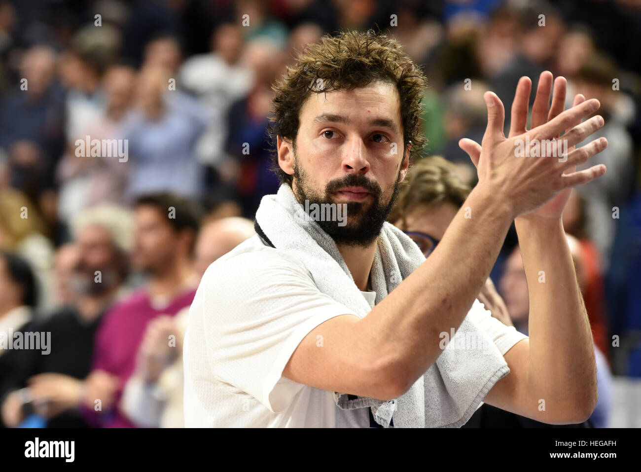 Sergio llull celebrates hi-res stock photography and images - Alamy