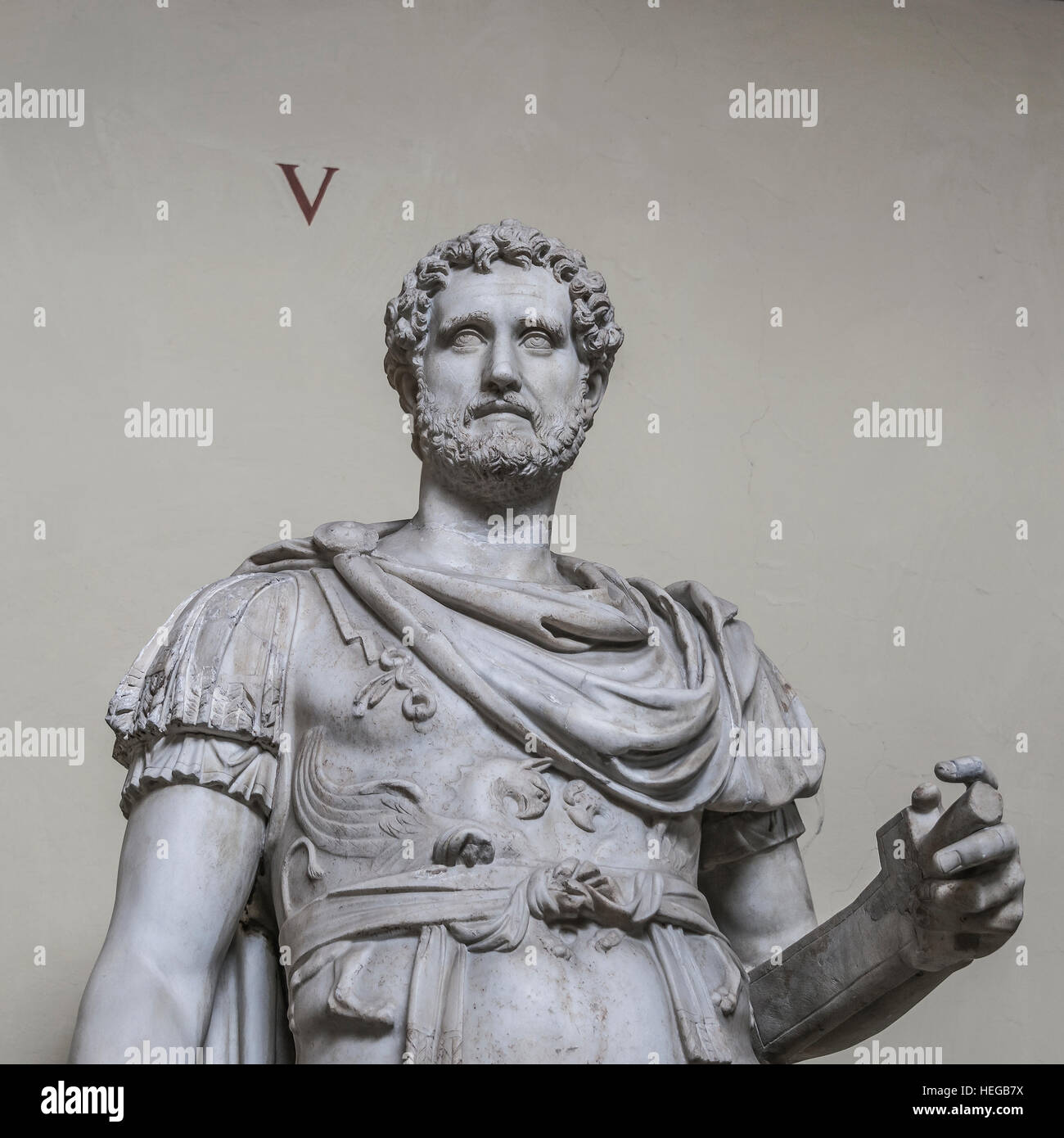 Statue of a nobel roman man, Rome, Italy, 2016 Stock Photo - Alamy