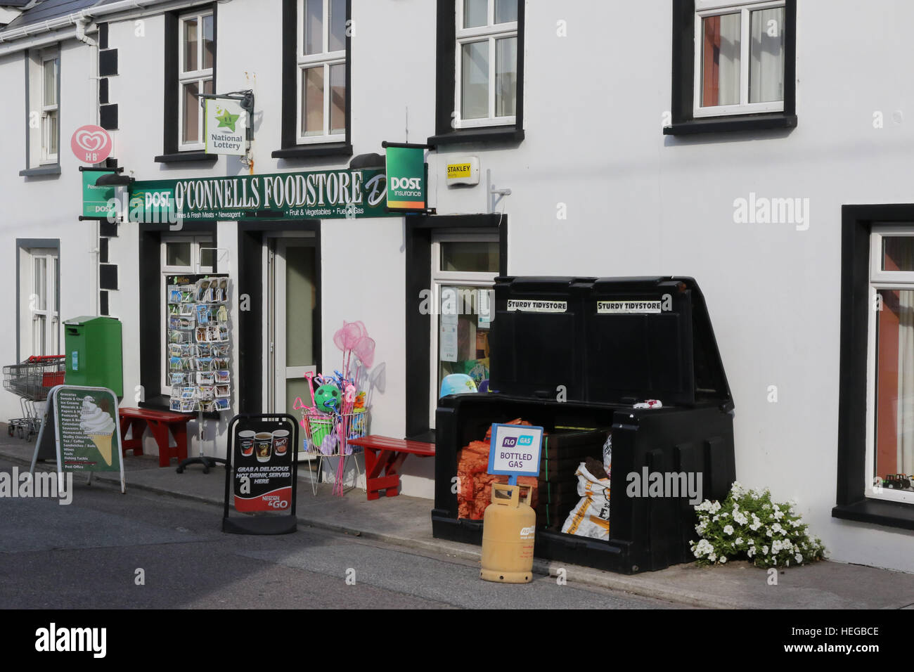 O'Connell's Foodstore - a general shop and post office in the village ...
