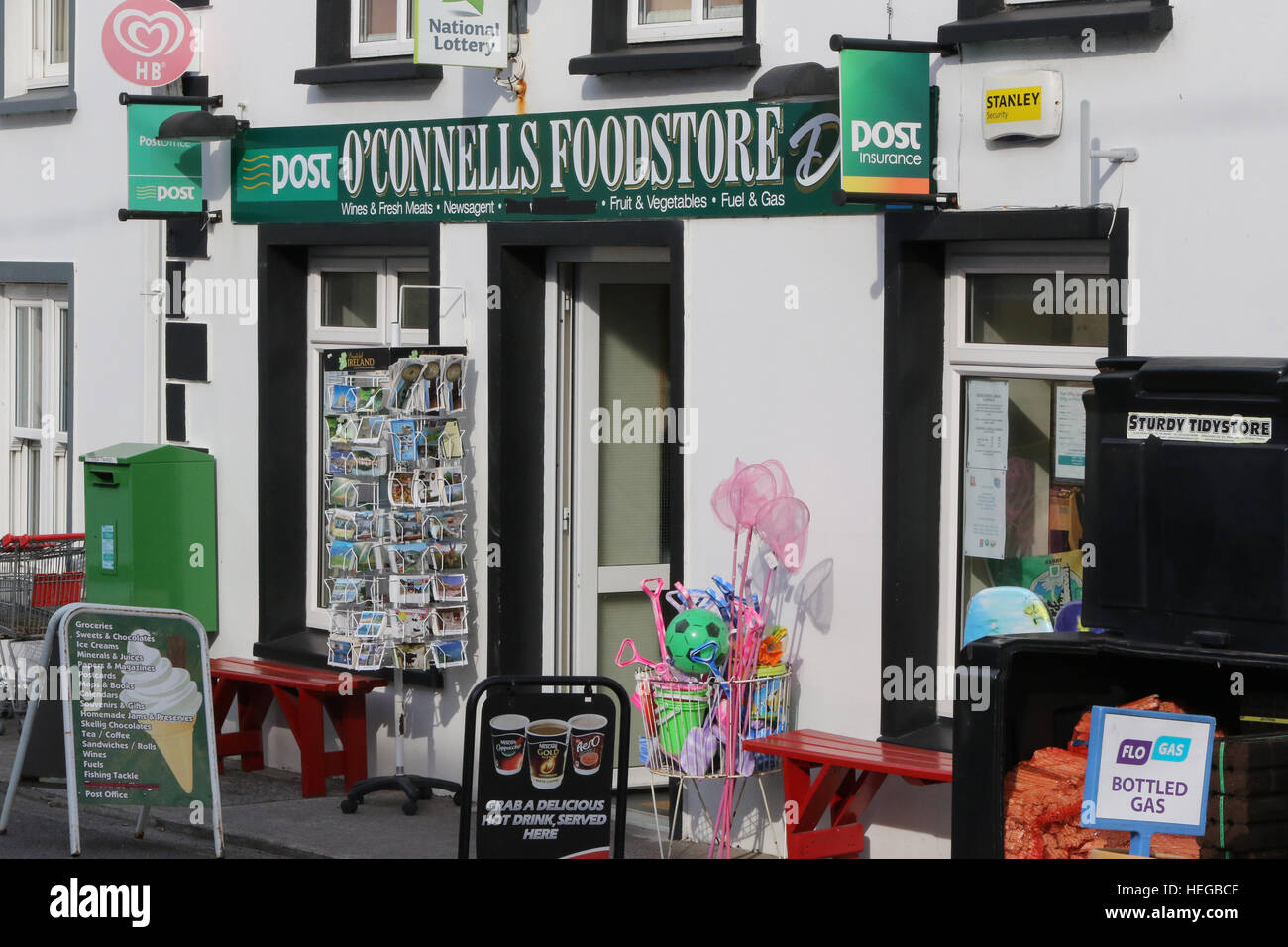 O'Connell's Foodstore - a general shop and post office in the village ...