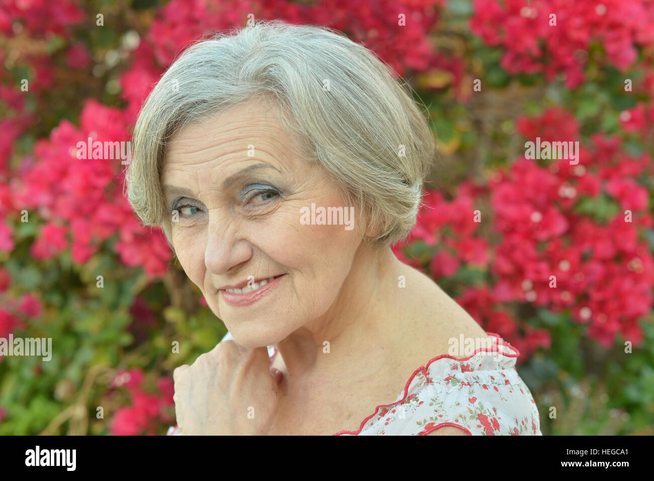 beautiful mature woman Stock Photo - Alamy