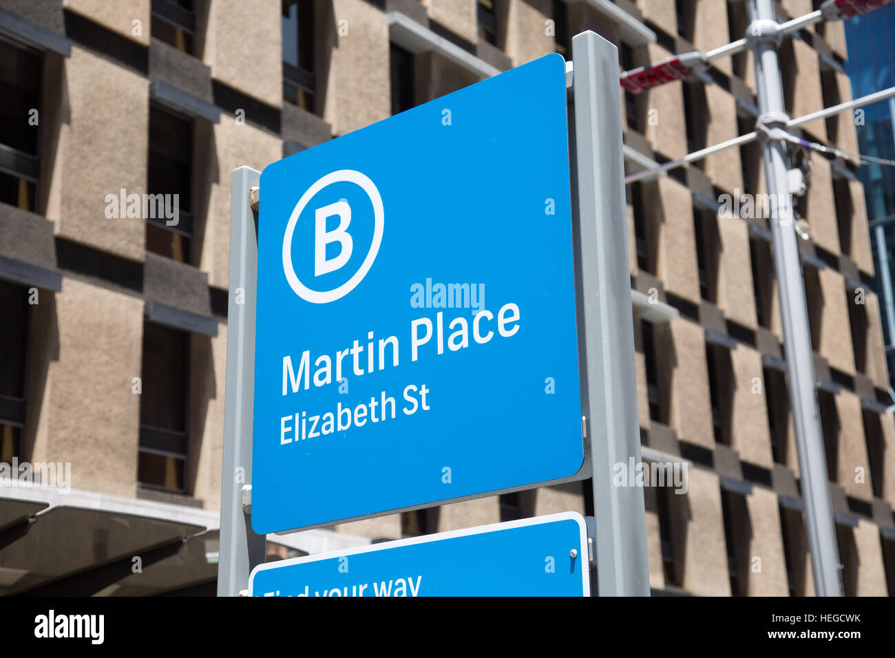 Bus stop sign australia hi-res stock photography and images - Alamy