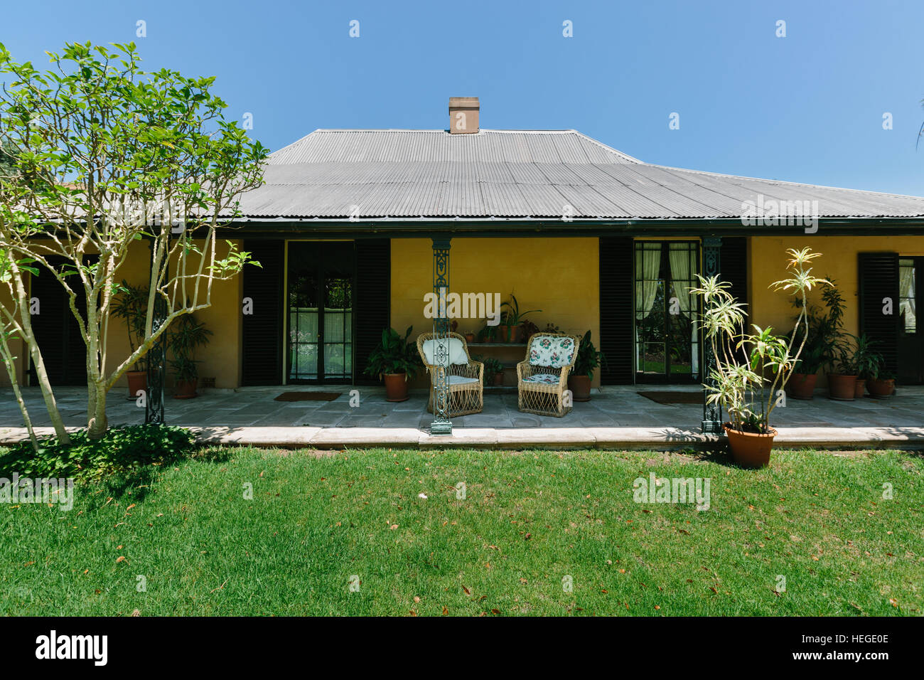 External view of Elizabeth Farm, an historical homestead museum in ...