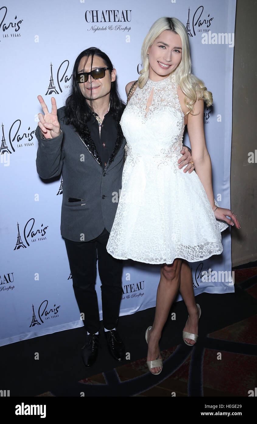 Corey Feldman and fiancee Courtney Anne's bachelor and bachelorette ...