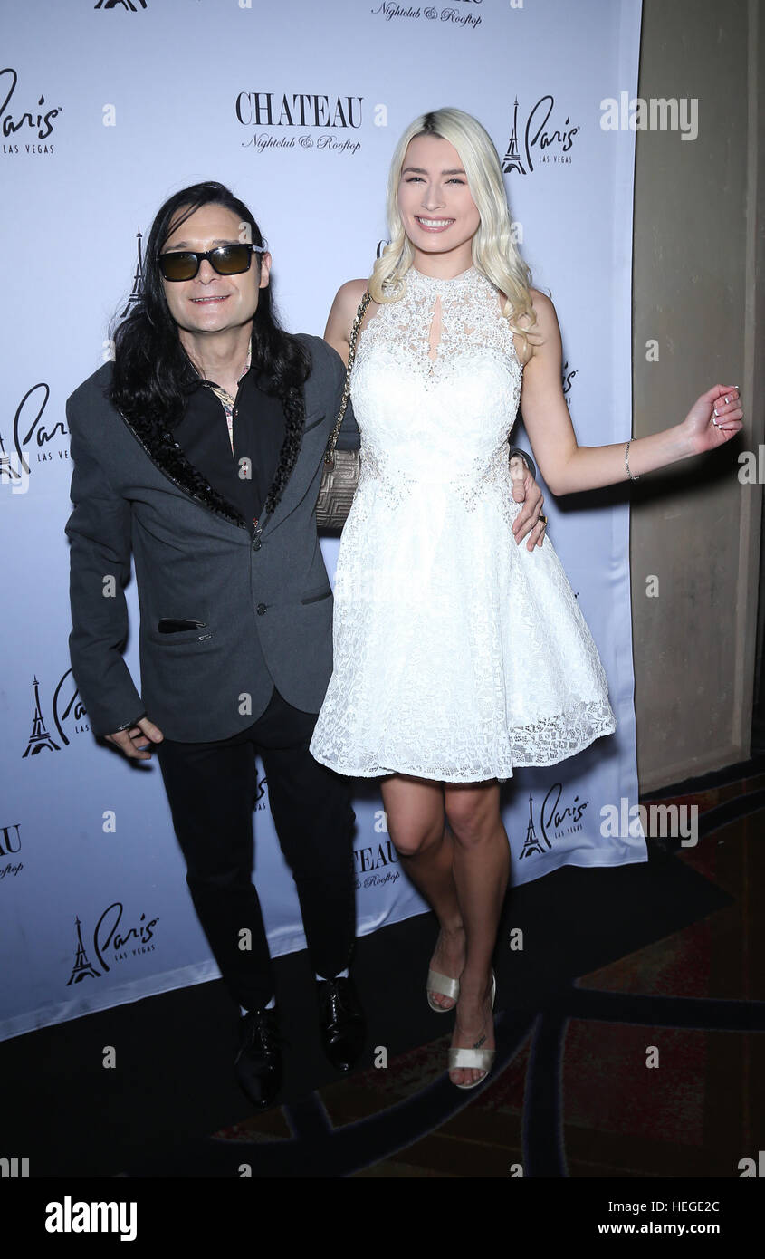 Corey Feldman and fiancee Courtney Anne's bachelor and bachelorette ...
