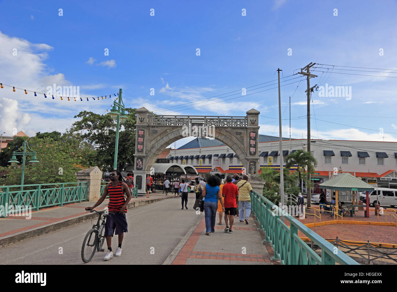 Independence Arch, Bridgetown, Barbados Stock Photo - Alamy