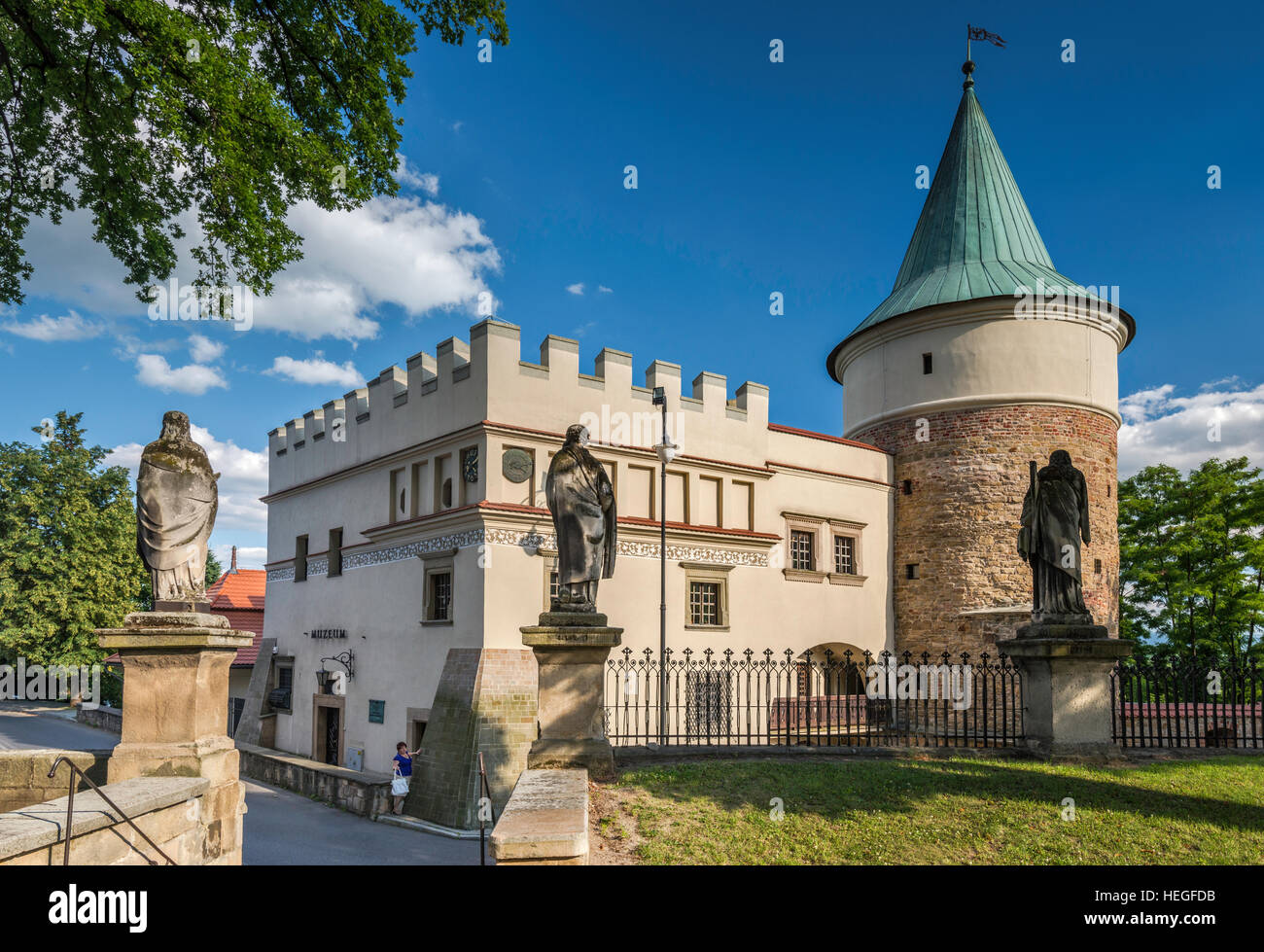 Apostles statues, Museum of Biecz Lands at House with a Tower (Dom z ...