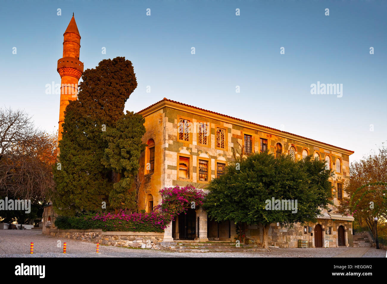 Mosque in the city centre of the Kos town Stock Photo - Alamy